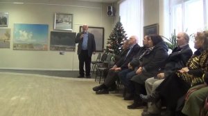 Иван Харченко на открытии выставки Мой город