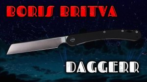 Daggerr "Boris Britva": Городской складной нож или бритва?