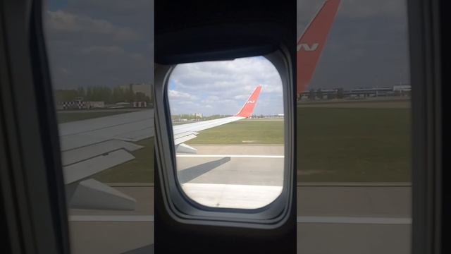 Взлет самолета аэропорт Казань