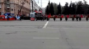 РЕПЕТИЦИЯ ПАРАДА ПОБЕДЫ В ЧЕЛЯБИНСКЕ 07.05.2015.