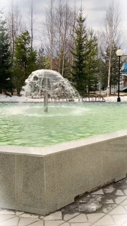 В городе включили фонтанчик ☺️