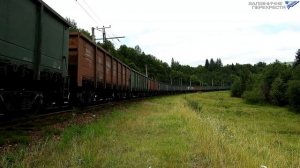 Електровози ВЛ10-1488 та ВЛ11М-147, перегін Воловець - Скотарське ЛЬВ. ЗАЛ.