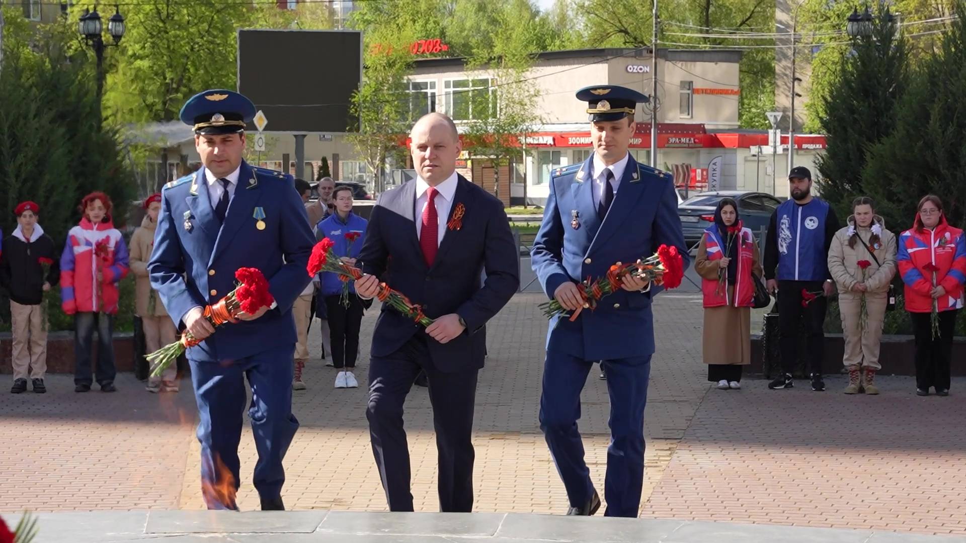 Памятное возложение состоялось в Пушкино.