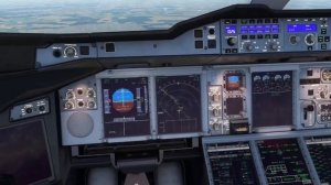 ЗАХОД ПО ILS И ПОСАДКА AIRBUS A380 flybywire | Microsoft Flight Simulator 2020