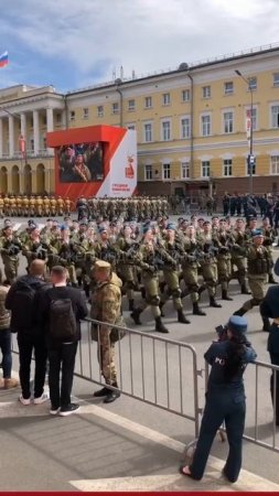 Репетиция парада Победы проходит в Нижнем Новгороде