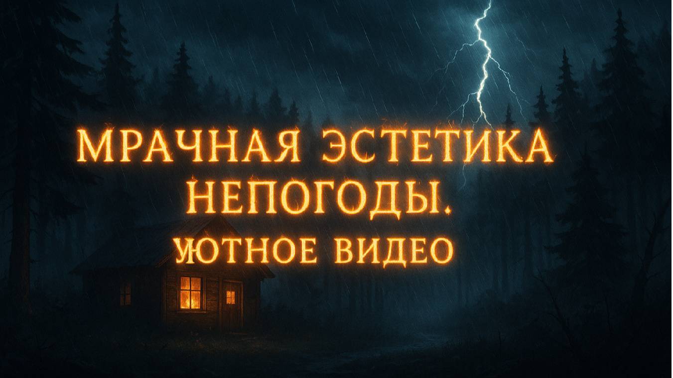 Эстетика мрачной погоды для тех, кто умеет видеть в ненастье красоту.