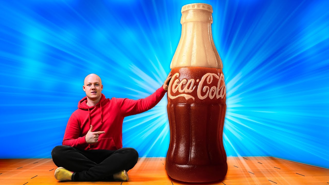 ВАНЗАЙ СДЕЛАЛ ГИГАНТСКУЮ ЖЕЛЕЙНУЮ  Coca-Cola BECOM 270 кг.