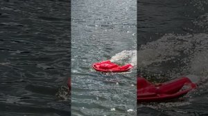 Испытание СЭНДИ на открытой воде.