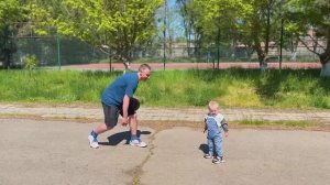 Бегаем и играем в мяч