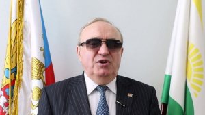 Поздравление президента ВОС В. В. Сипкина с 80-летием Победы