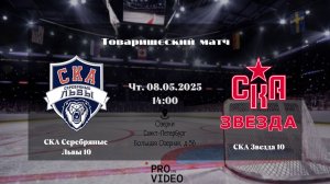 ХК "СКА Серебряные Львы" 10 - ХК "СКА Звезда" 10 | 08.05.2025