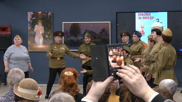 Концерт в Библиотеке имени Горбунова посвятили 80-летию Победы