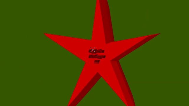 3D Поздравление с Днём Победы3 на тёмно-зелёном