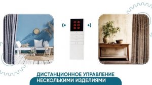 Моторизованные жалюзи и шторы AMIGO