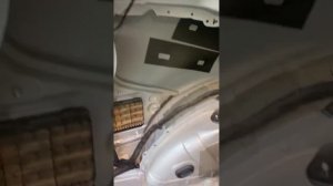 Шумоизоляция багажного отсека, Volkswagen Touareg 2012