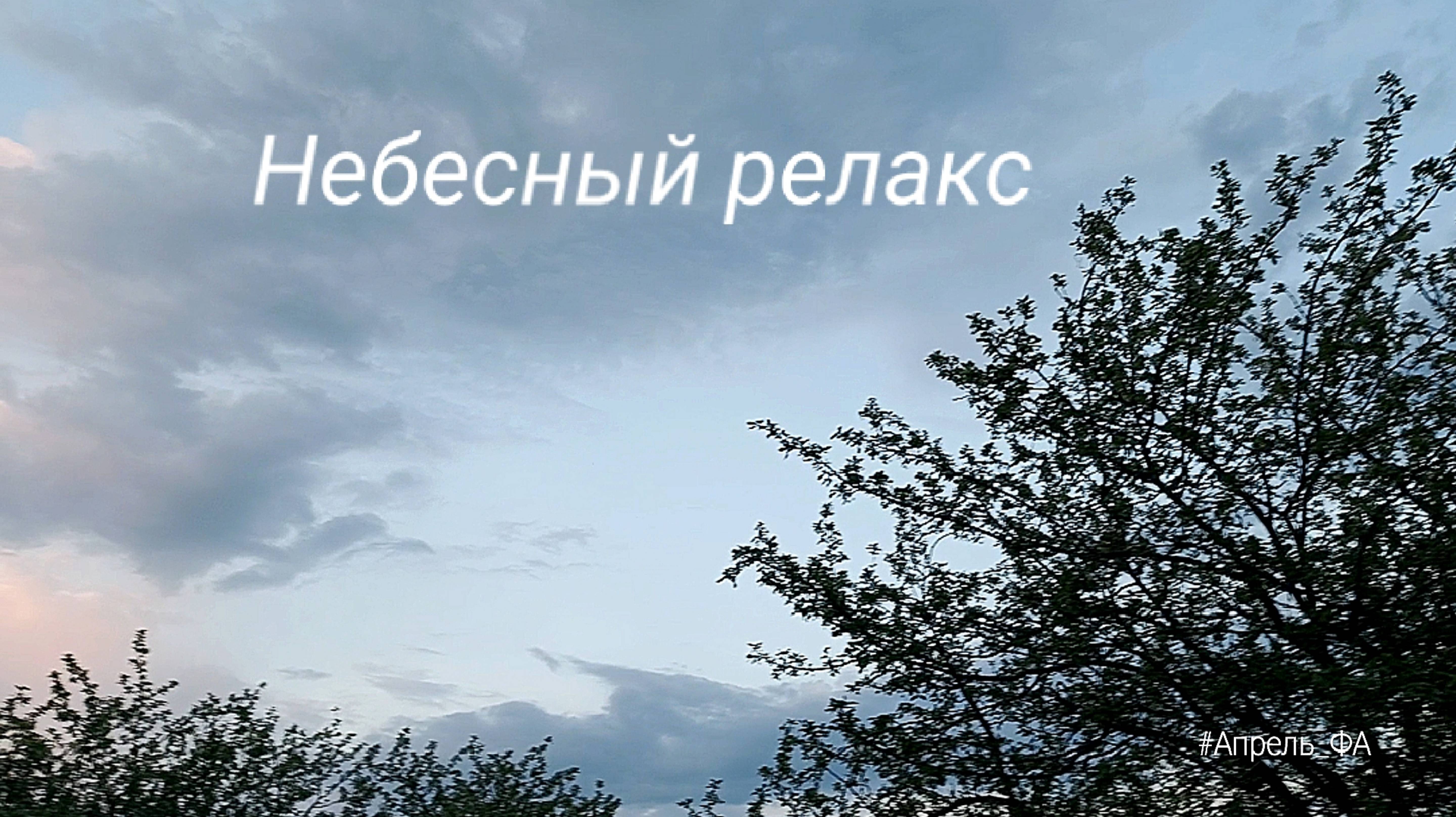 Небесный весенний релакс. Пение птиц и музыка