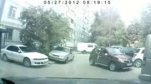 Бабы за рулем ч 94 ТОП 5 ПАРКОВКА