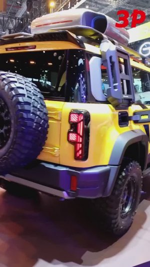 Новый BAIC BJ40 – совсем другая машина! Рамный внедорожник #shorts #baic #baicbj40 #bj40