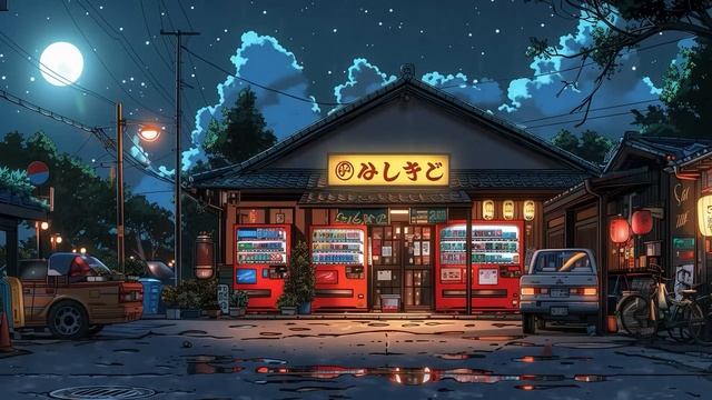 Тихая ночь в Токио Lo fi City🌃 Lofi Beats для сна, расслабления Lofi music Lofi Live Лофи Хип Хоп