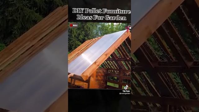 Топ...беседка с поддонами быстро и классно