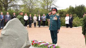 80-летие Великой Победы - возложение цветов в санатории Пирогова