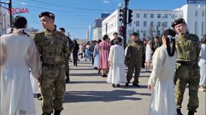 "Вальс Победы" в Якутске собрал более 10 тысяч исполнителей