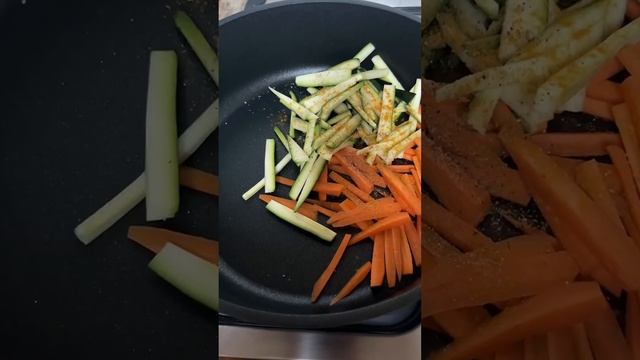 Кисло-сладкая овощная лапша из риса и кукурузы