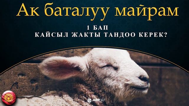 КАЙСЫЛ ЖАКТЫ ТАНДОО КЕРЕК  1-бөлүм  АК БАТАЛУУ МАЙРАМ  АУДИОКИТЕП🔉