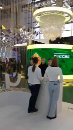 Стенд Ульяновской области на открывшейся сегодня выставке «Россия» на ВДНХ.
