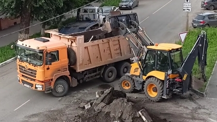 Погрузка земли