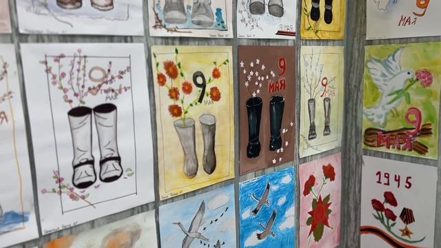 Рисуем Победу // Выставка детских рисунков