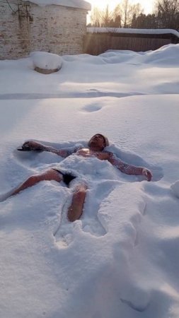#баня #зима ❄️❄️❄️ Русская банька ,снежок ⛄