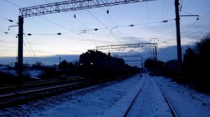 ВЛ80Т с поездом Львов - Черкассы