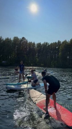 Корпоратив на озере в Лен области
