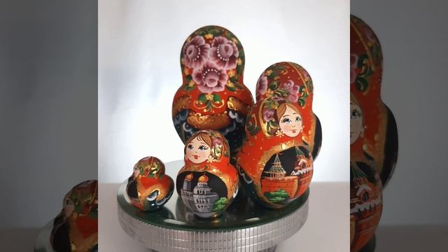 Матрешка авторская Москва столица
