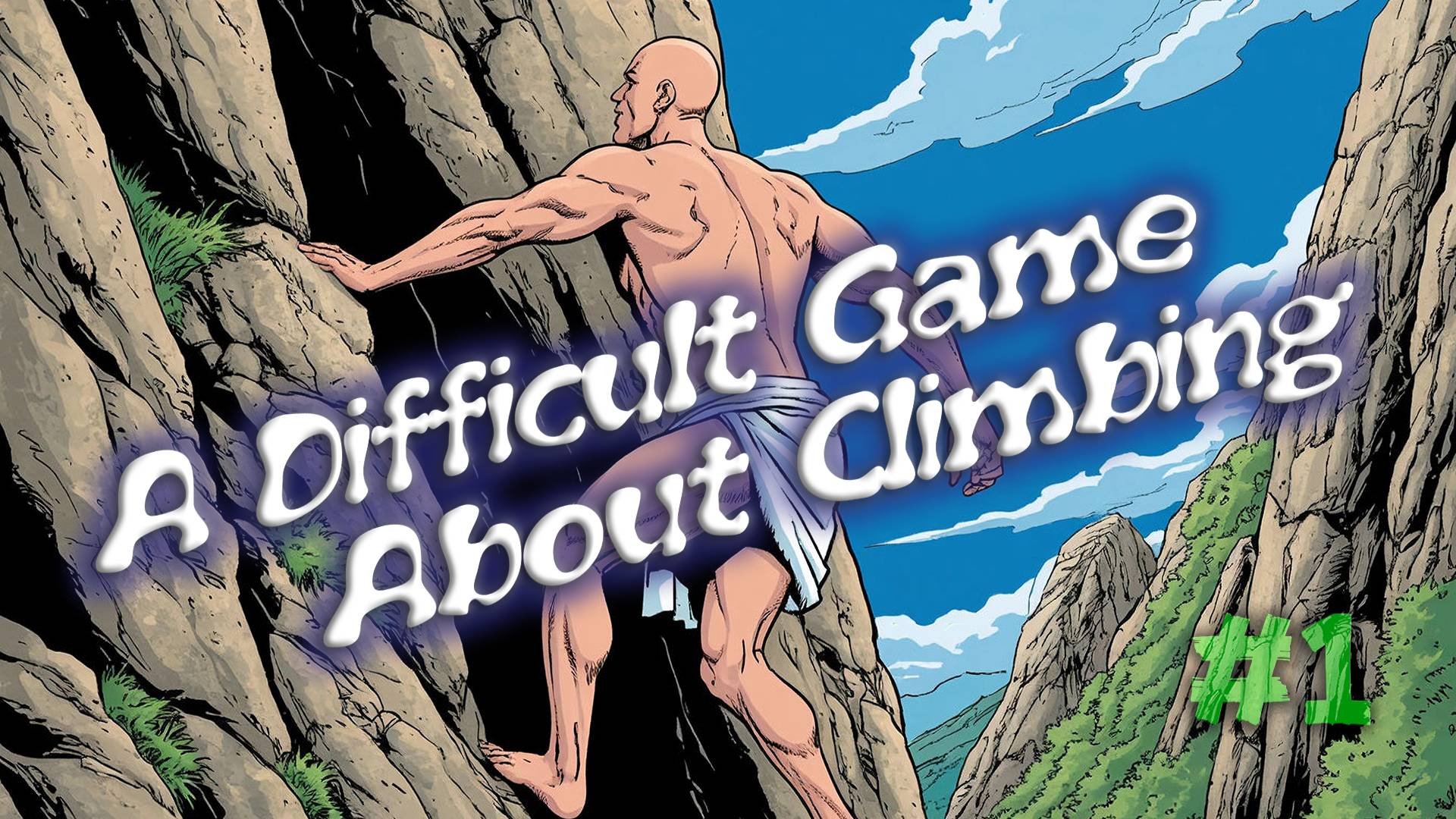 A Difficult Game About Climbing 🎮 Аццкие утёсы счастья 🎮 ОБЗОР ИГРЫ [16+]