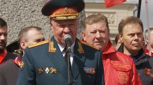 08.05.2025 Митинг на Театральной площади, посвящённый 80-летию Победы
