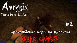 Amnesia - Tenebris Lake - прохождение хоррор  #2 犬 поиск добра