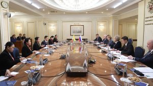 Валентина Матвиенко провела встречу с супругой Премьер-министра Республики Союз Мьянма Чжу Чжу Хла