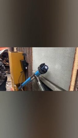 Банная печь с пеллетной горелкой