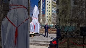 Выступление Главы РС(Я) А.С. Николаева на открытии памятника Герою Советского Союза Ф.К. Попову