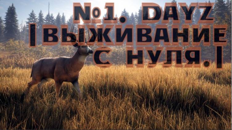 #1. Dayz  |Выживание с нуля.|
