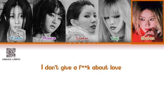 I-dle - "Girlfriend" lyric