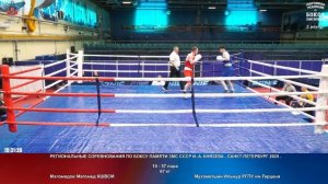 57 67 кг Магомедов Магомед КШВСМ Мухаметшин Ильнур РГПУ им.Герцена