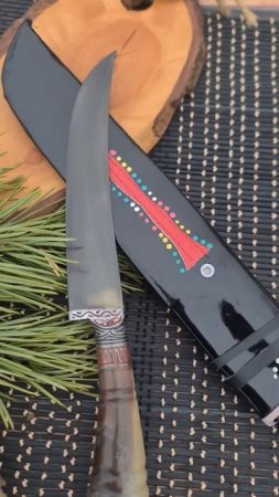 ПРОДАН! Очень красивый пчак и рукоятью из рога быка, аф