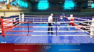 48 67 кг Харин Степан Комета Долинский Иван СШ Выборжанин