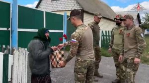 "Северяне" поздравляют курских фронтовиков