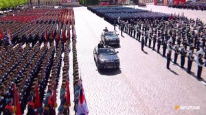Парад Победы в Москве. Прямая трансляция с Красной площади