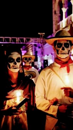 День мертвых. Проходит как фестиваль в Мексике. #mexico #day