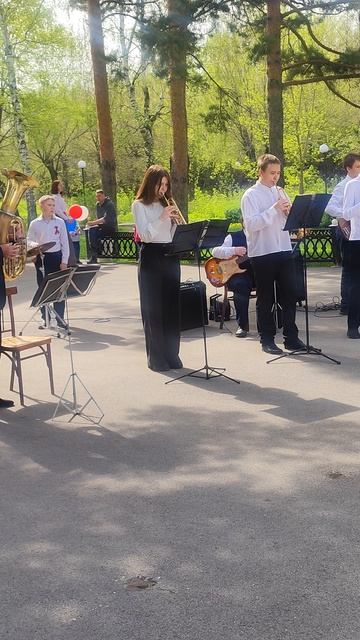 Духовой оркестр молодых исполнителей